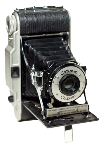 Coronet Clipper Camera at Historic Camera