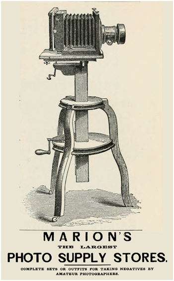 Marion & Co. Camera Listing at Historic Camera