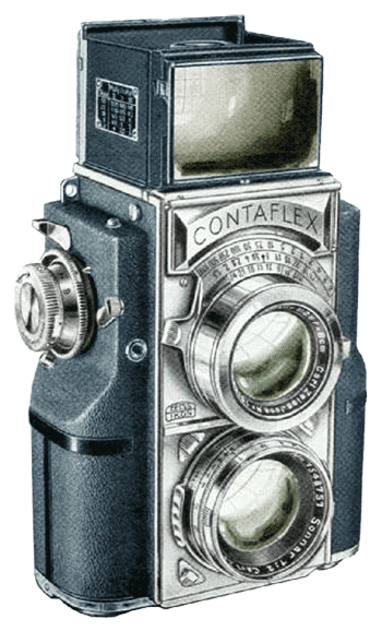 Contaflex TLR Camera at Historic Camera