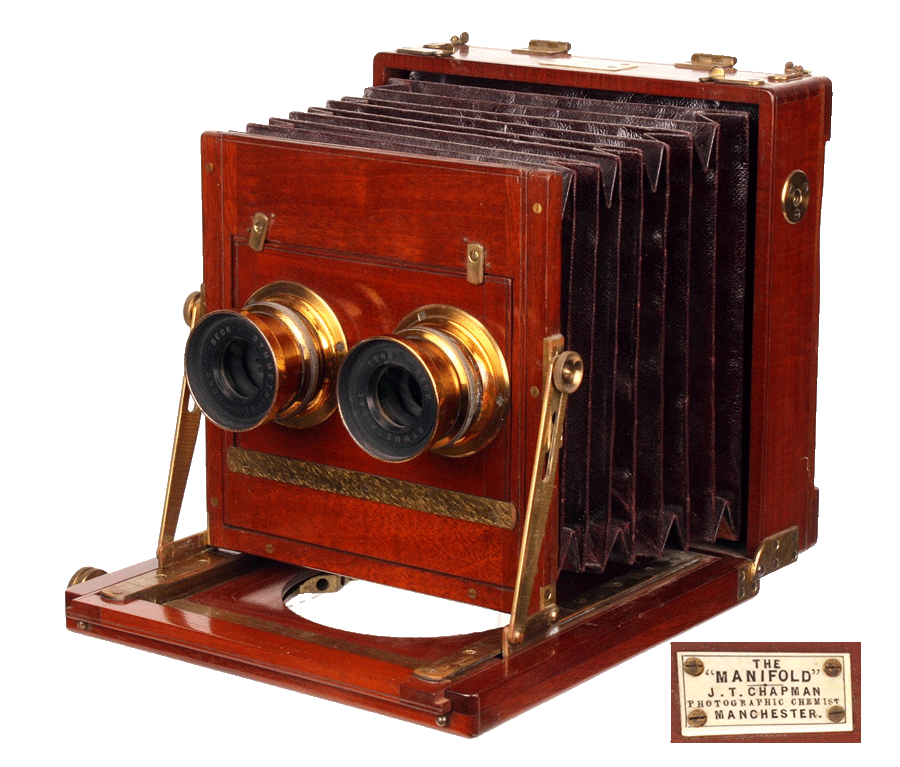 The Manifold Stereo Camera by Chapman at Historic Camera