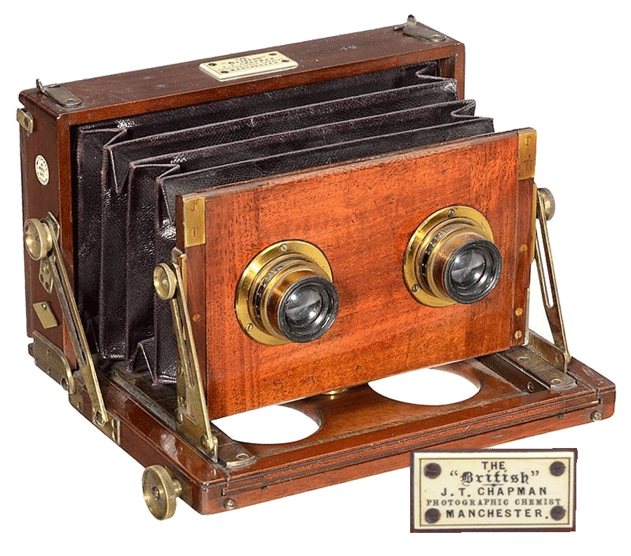 The British Stereo Camera by Chapman at Historic Camera