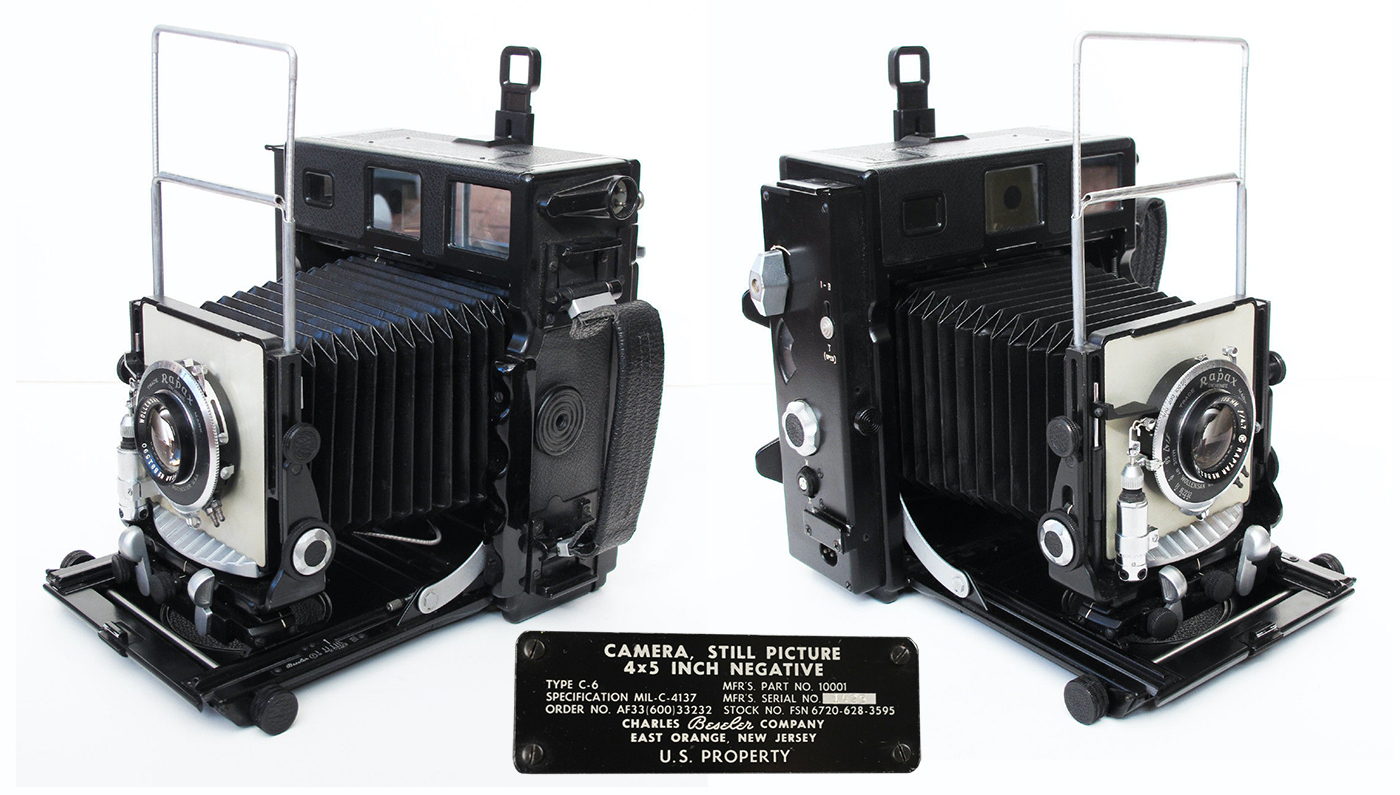 Besler C-6 Military Press Camera at Historic Camera